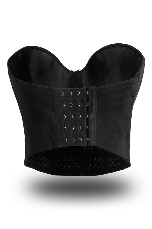 Bronze Studded Corset With Adjustable Back Hook and Eye Closure